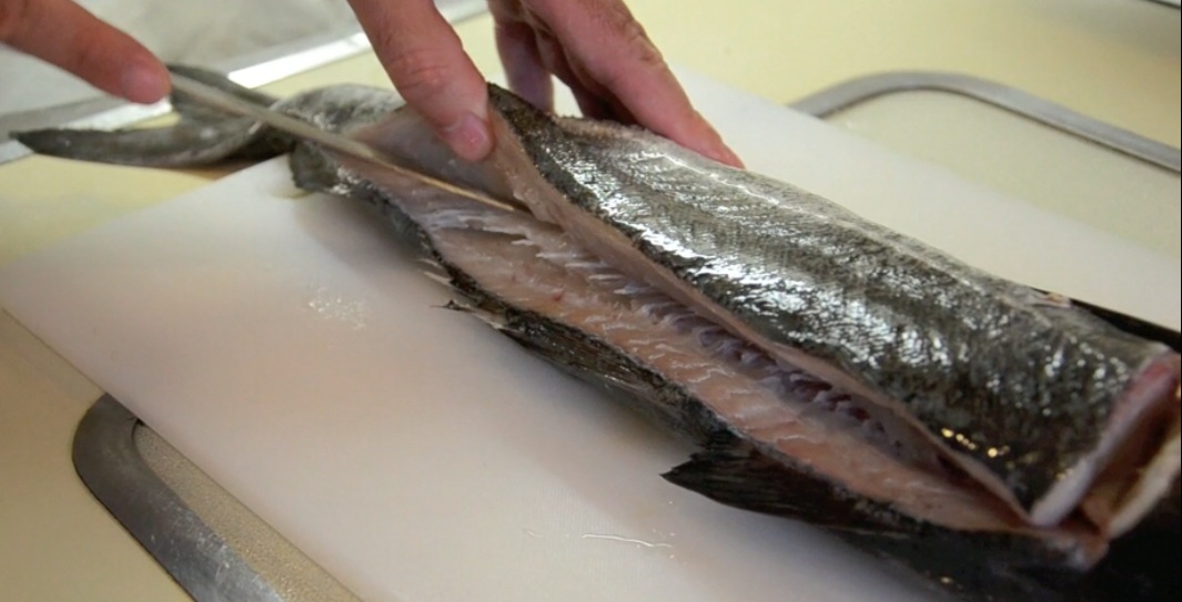 How to Fillet and Skin a Fish – 5lbs Atlantic Pollock from Cape Anna ...