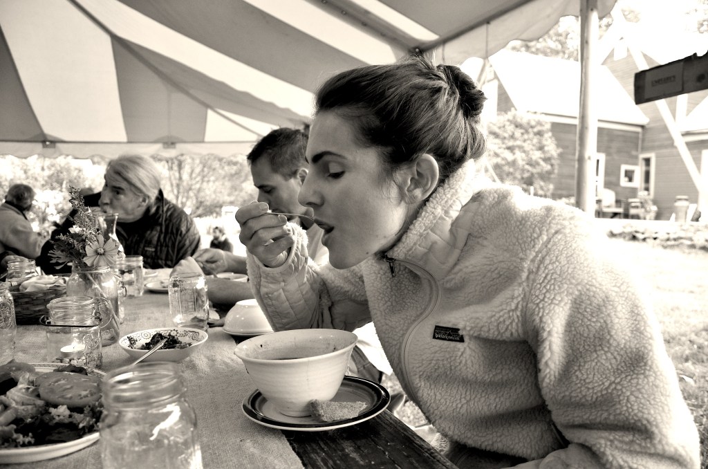 “Barefoot or Tux, Everyone Eats” ~ Fable Farm